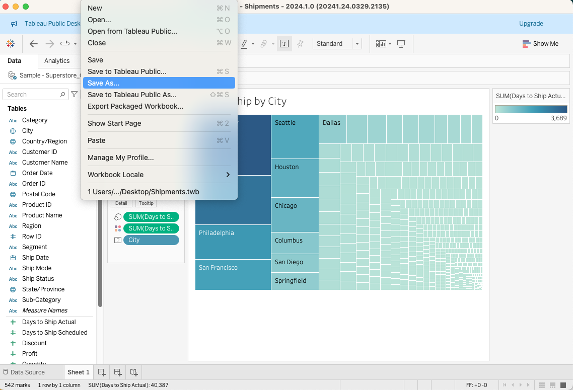 Tableau 2024.2 New Features